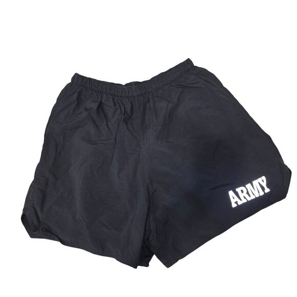 U.S. Army | Shorts | Authentic Army Black Basic Training Reflective ...